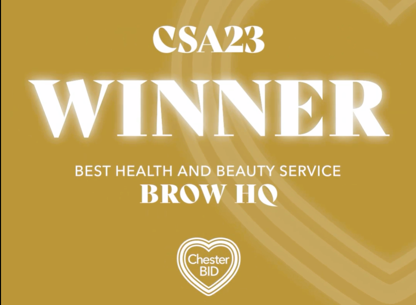 Best Health and Beauty Service Award 2023 - Winner - Brow HQ